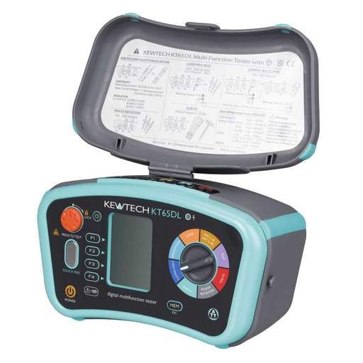 Kewtech KT65DL 8-in-1 Multifunction Installation Tester (KT65DL) | CEF