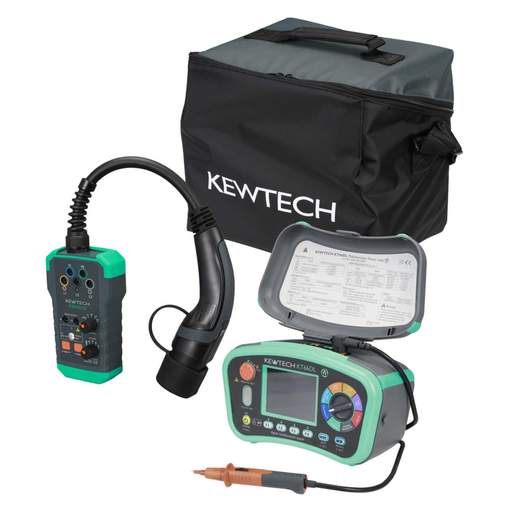 Kewtech KT66DL Multifunction Installation Tester with KEWEVSE EV ...