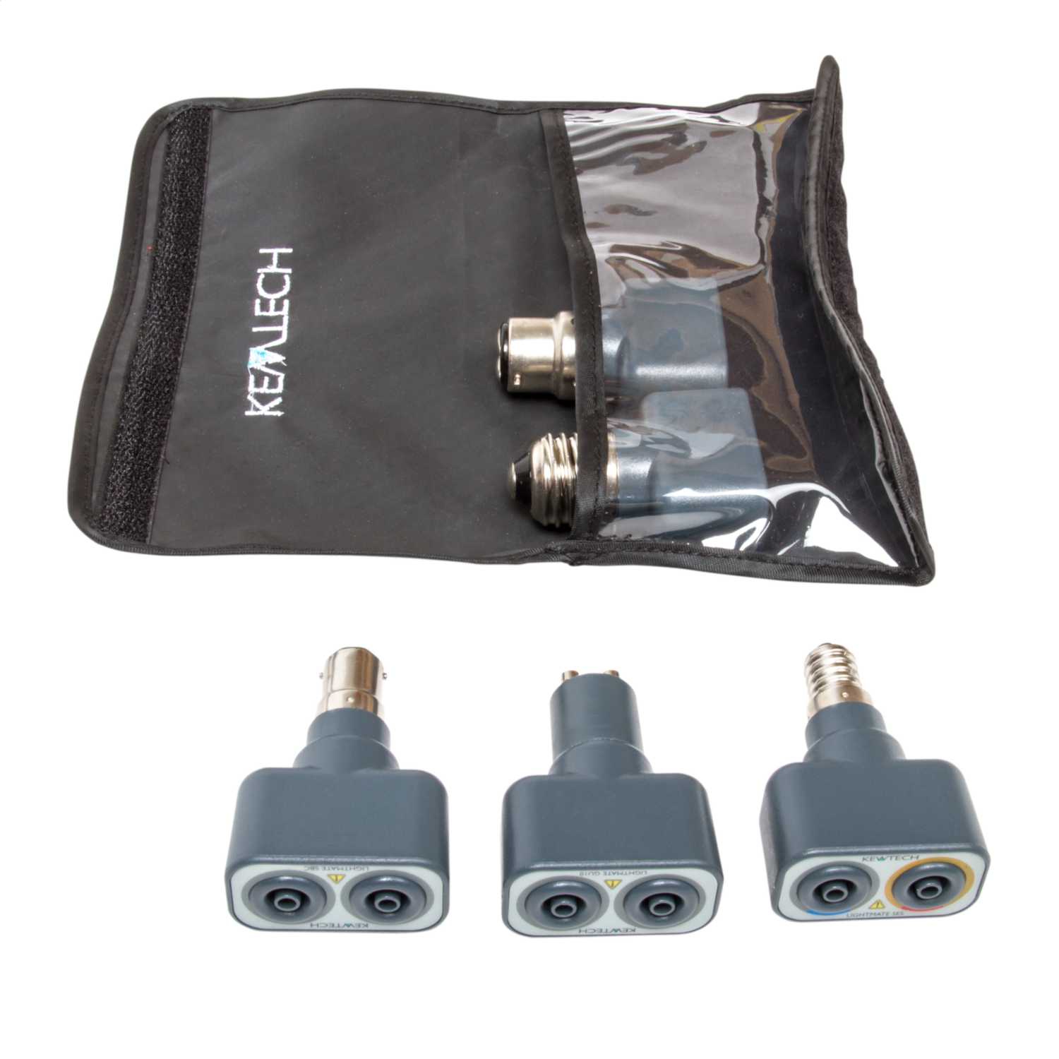 Kewtech Lightmates Test Circuit Adaptors (Kit of 5) (LIGHTMATKIT) | CEF