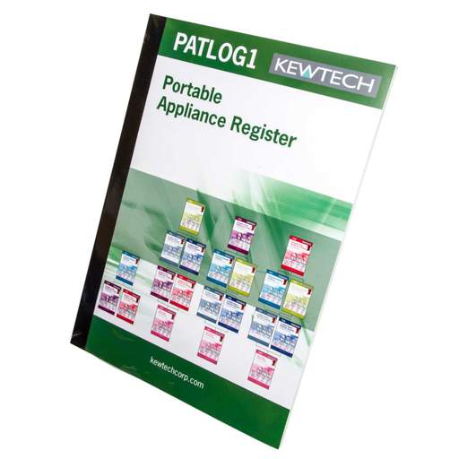 Kewtech PAT Testing Log Book (PATLOG1) | CEF