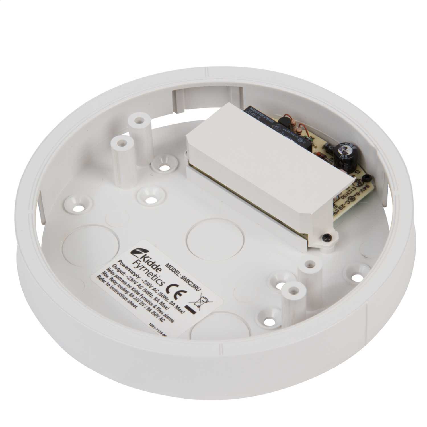 Kidde Surface Mounting Pattress with Relay Output White (SMK23RU) | CEF
