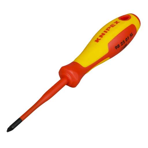 Knipex PZ1 x 187mm Insulated Screwdriver (KN 98 25 01 SL) | CEF