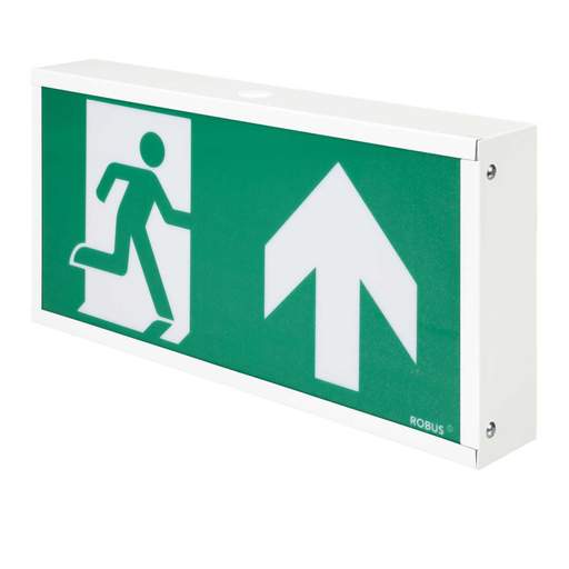 Robus 4W LED Maintained Emergency Exit Box with Arrow Up Legend ...