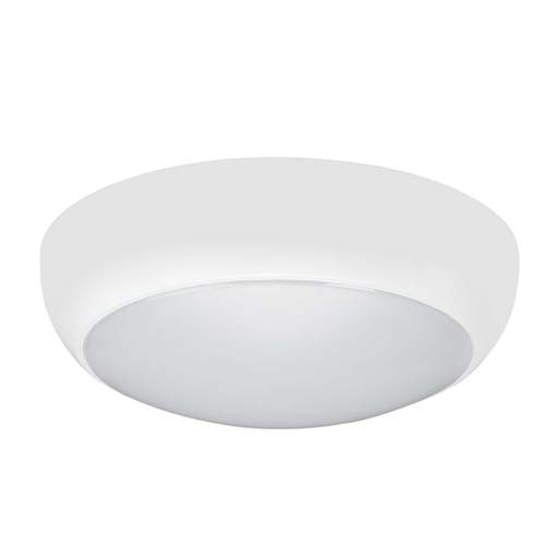 Robus Golf Modular 10W / 15W LED Tri-Colour Dual Wattage Bulkhead IP65 White (RM150LEDCCT3-01) | CEF