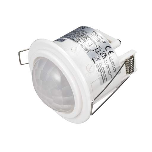 Robus Recessed Presence Detector 360° PIR White IP20 (RR360-01) | CEF