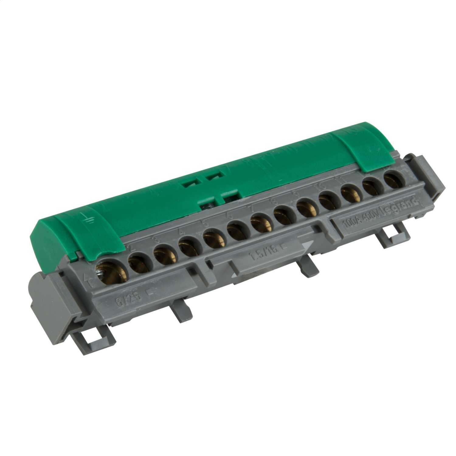 Legrand Fully Shrouded Earth Terminal Block Finger Protection IP2X ...