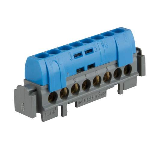 Legrand Fully Shrouded Neutral Terminal Block Finger Protection IP2X ...