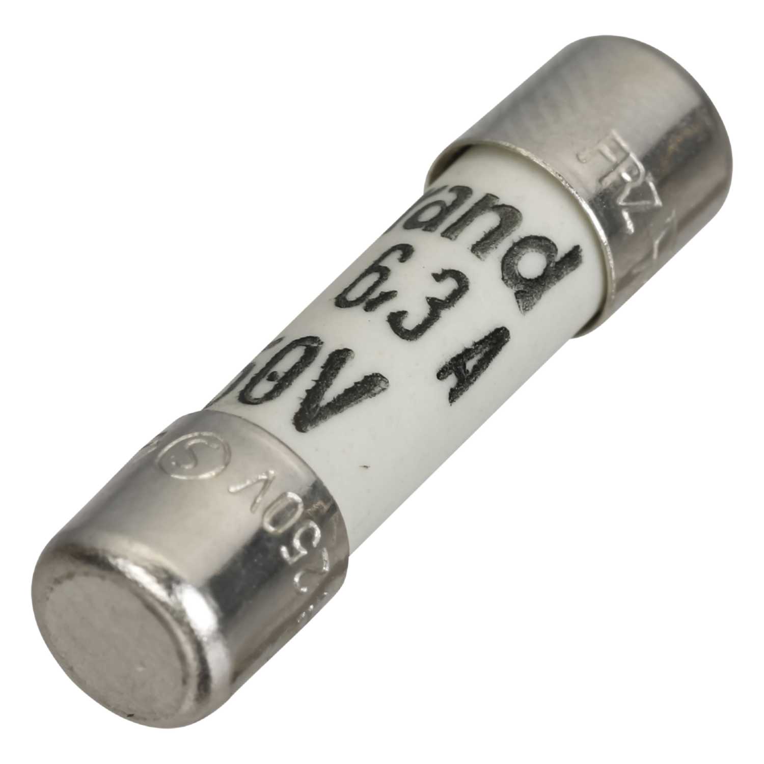 Legrand 6.3A 20mm x 5mm Fast Acting Ceramic Fuse (Sold in 1's) (010263 ...