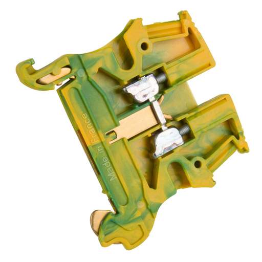Legrand 2.5mm Terminal Block for Copper Cable Green / Yellow (037170) | CEF