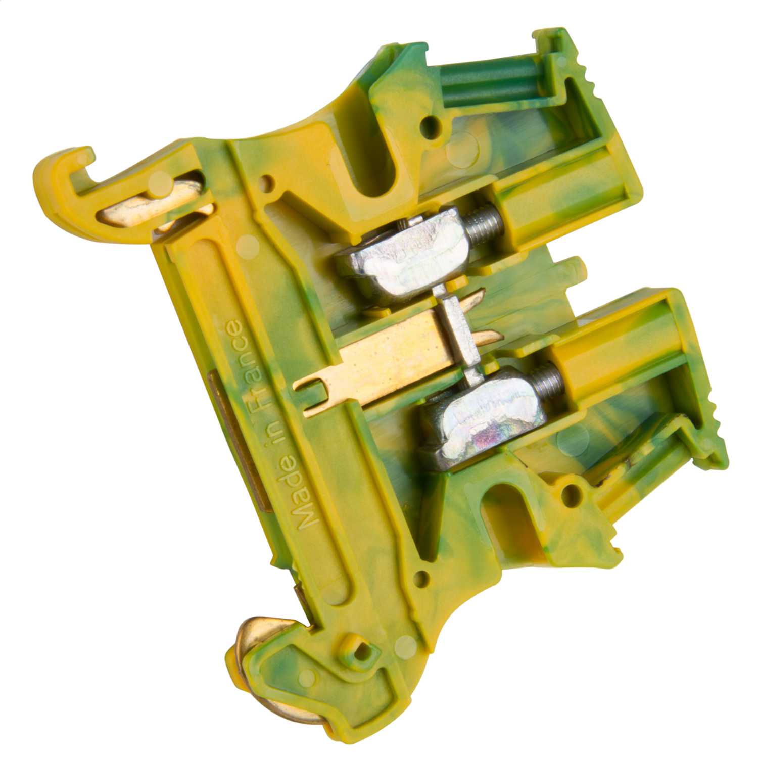 Legrand 4mm Terminal Block for Copper Cable Green / Yellow (037171) | CEF