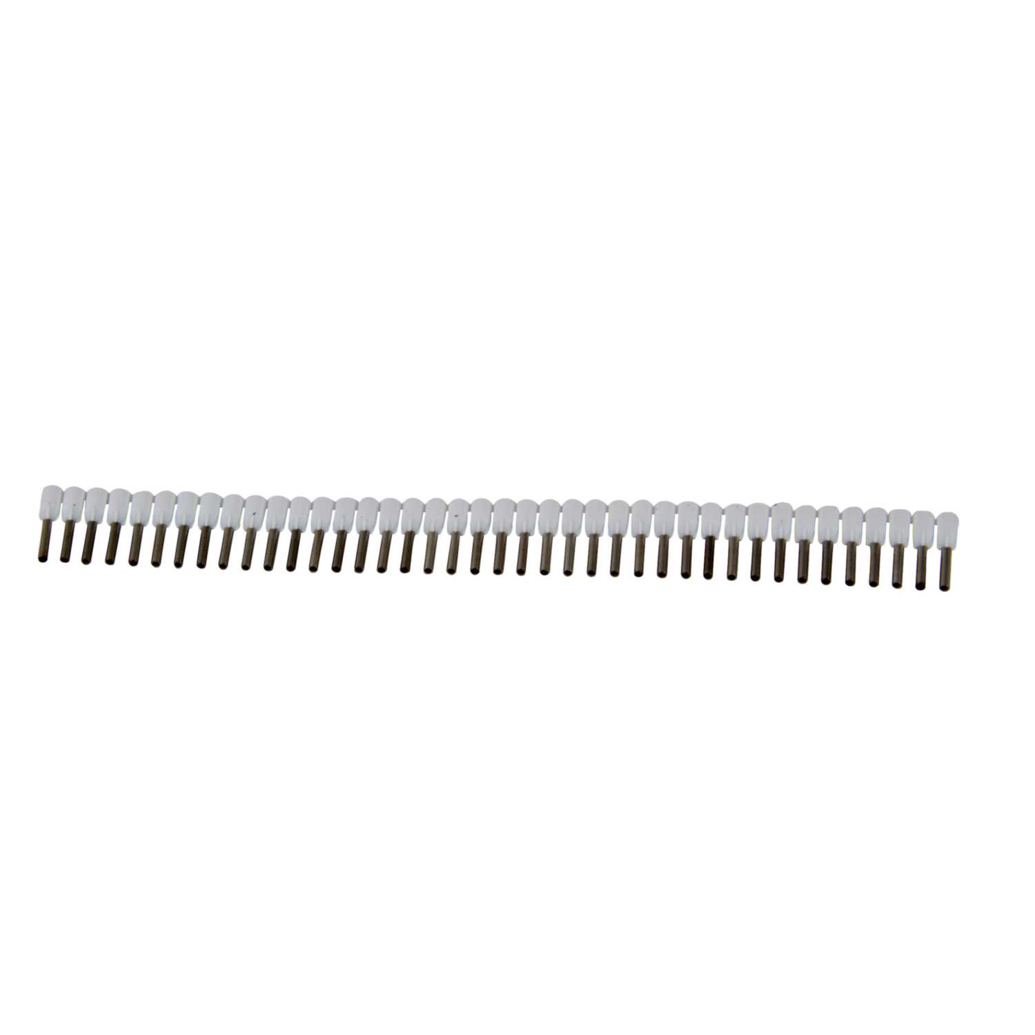 Legrand 0.5mm Single Ferrules in Strips White (Pack of 480) (037661) | CEF