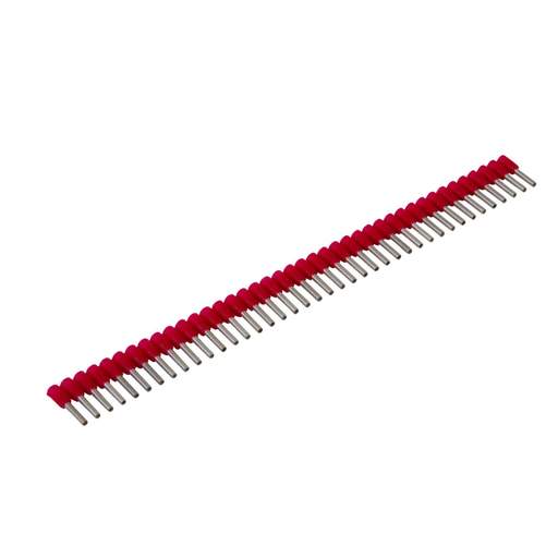 Legrand 1mm Single Ferrules in Strips Red (Pack of 1000) (037663) | CEF