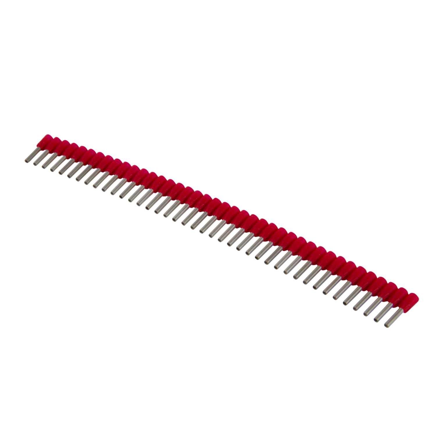 Legrand 1mm Single Ferrules in Strips Red (Pack of 1000) (037663) | CEF