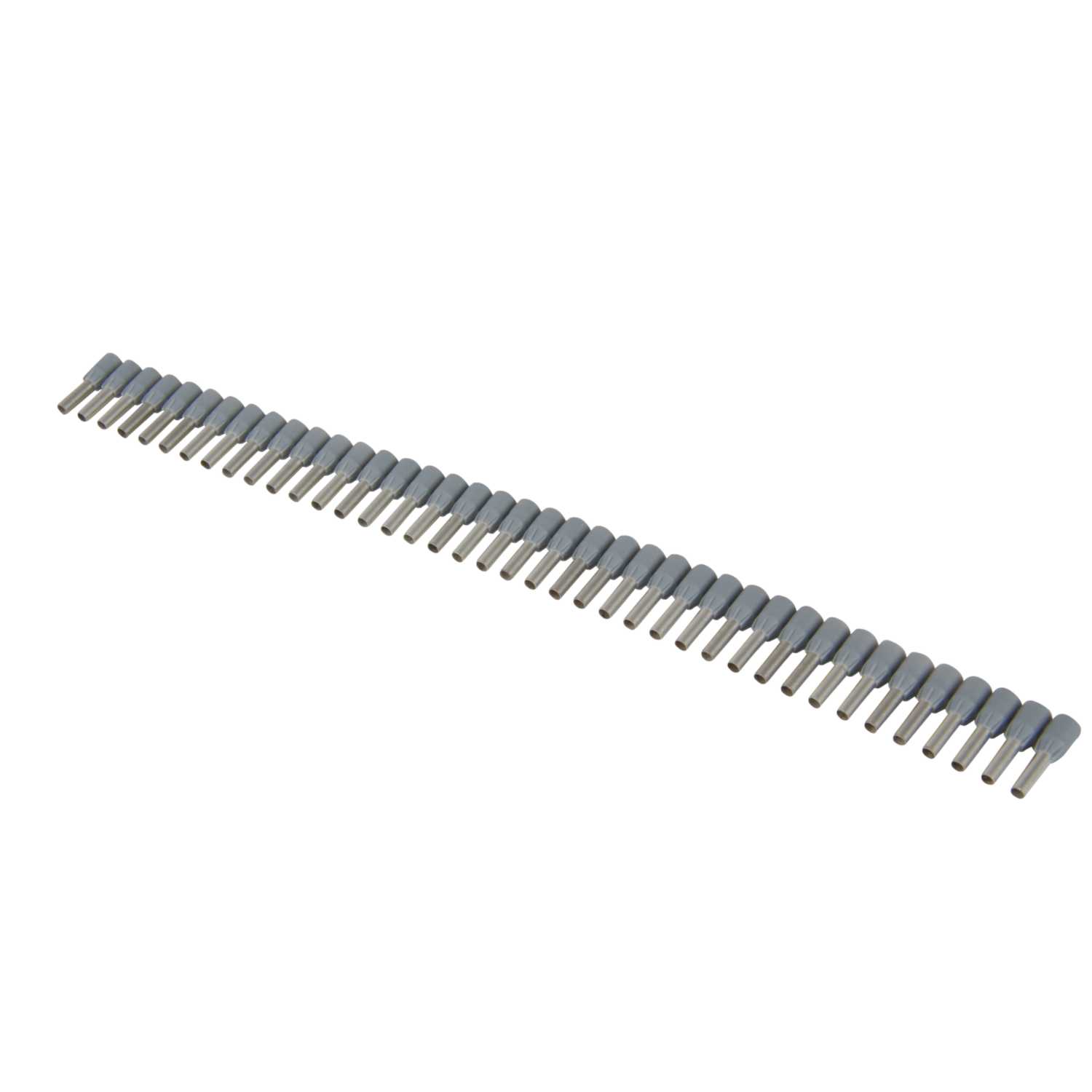 Legrand 2.5mm Single Ferrules in Strips Grey (Pack of 1000) (037666) | CEF