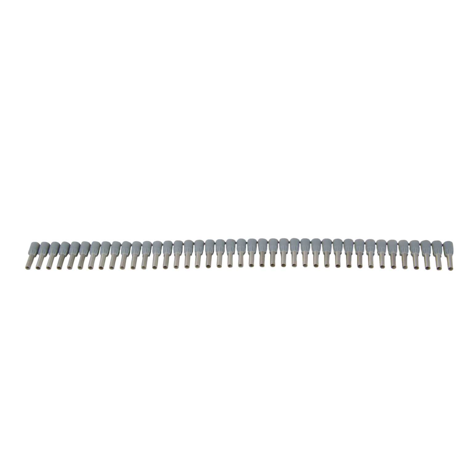 Legrand 2.5mm Single Ferrules in Strips Grey (Pack of 1000) (037666) | CEF