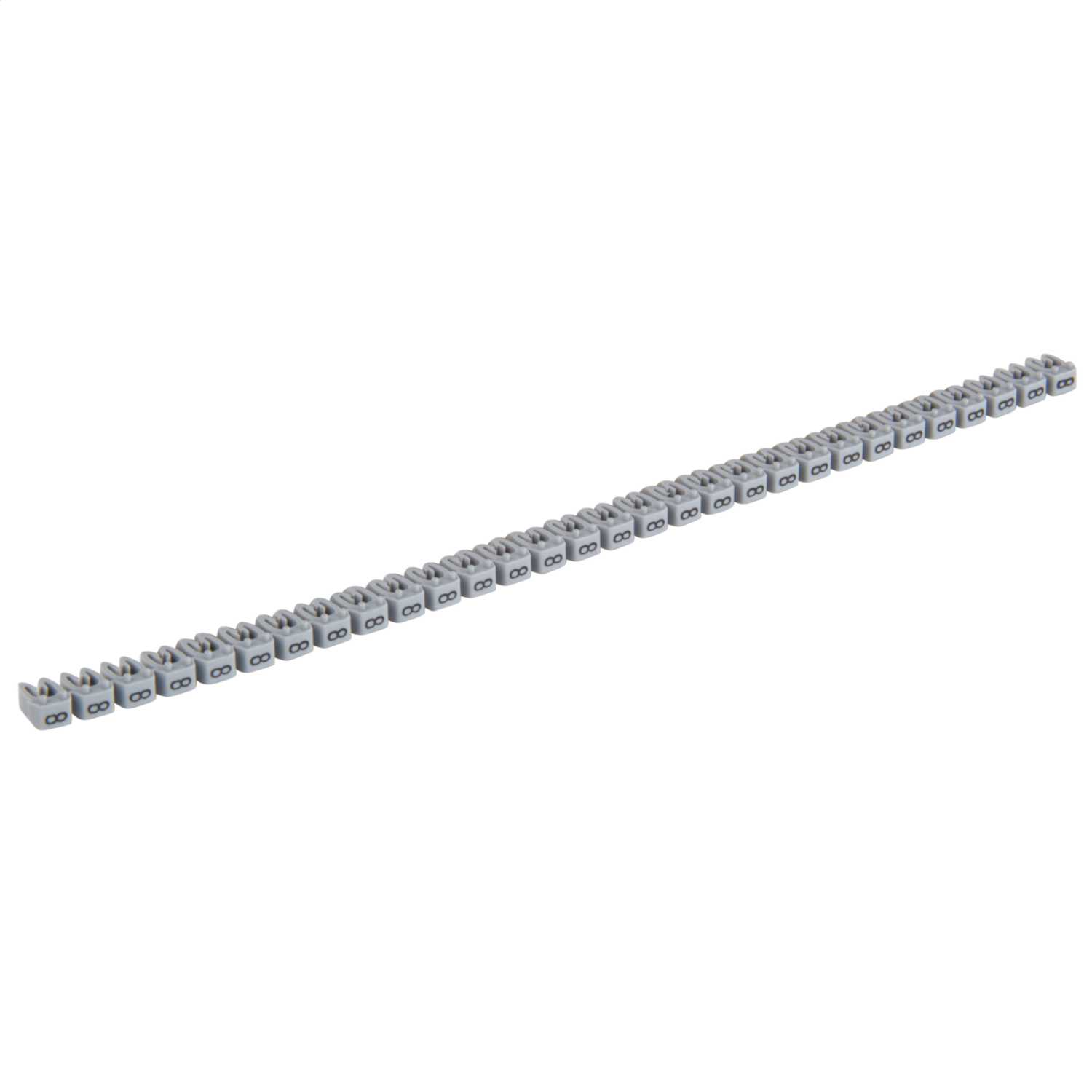 Legrand CAB 3® Cable Markers 0.5 to 1.5mm² Grey 8 (Pack of 1200 ...