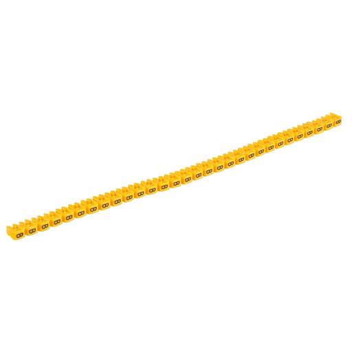 Legrand CAB 3® Cable Markers 0.5 to 1.5mm² Black on Yellow B (Pack of ...