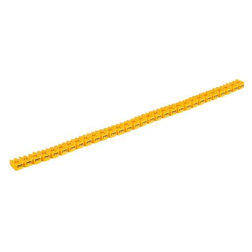 Legrand CAB 3® Cable Markers 0.5 to 1.5mm² Black on Yellow E (Pack of ...