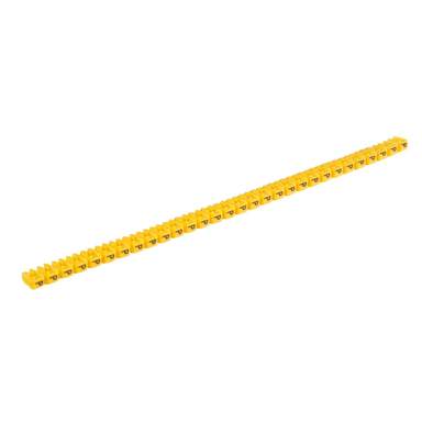 Legrand CAB 3® Cable Markers 0.5 to 1.5mm² Black on Yellow P (Pack of ...