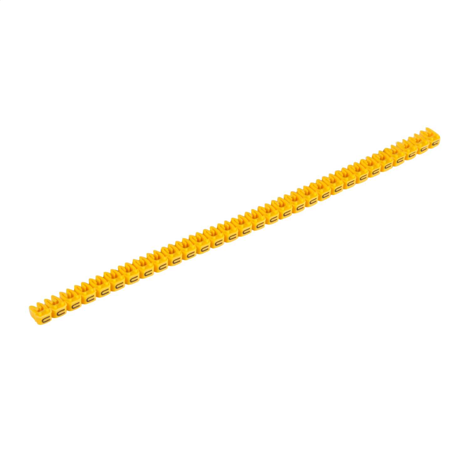Legrand CAB 3® Cable Markers 0.5 to 1.5mm² Black on Yellow U (Pack of ...