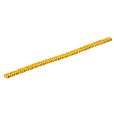 Legrand CAB 3® Cable Markers 0.5 to 1.5mm² Black on Yellow W (Pack of ...