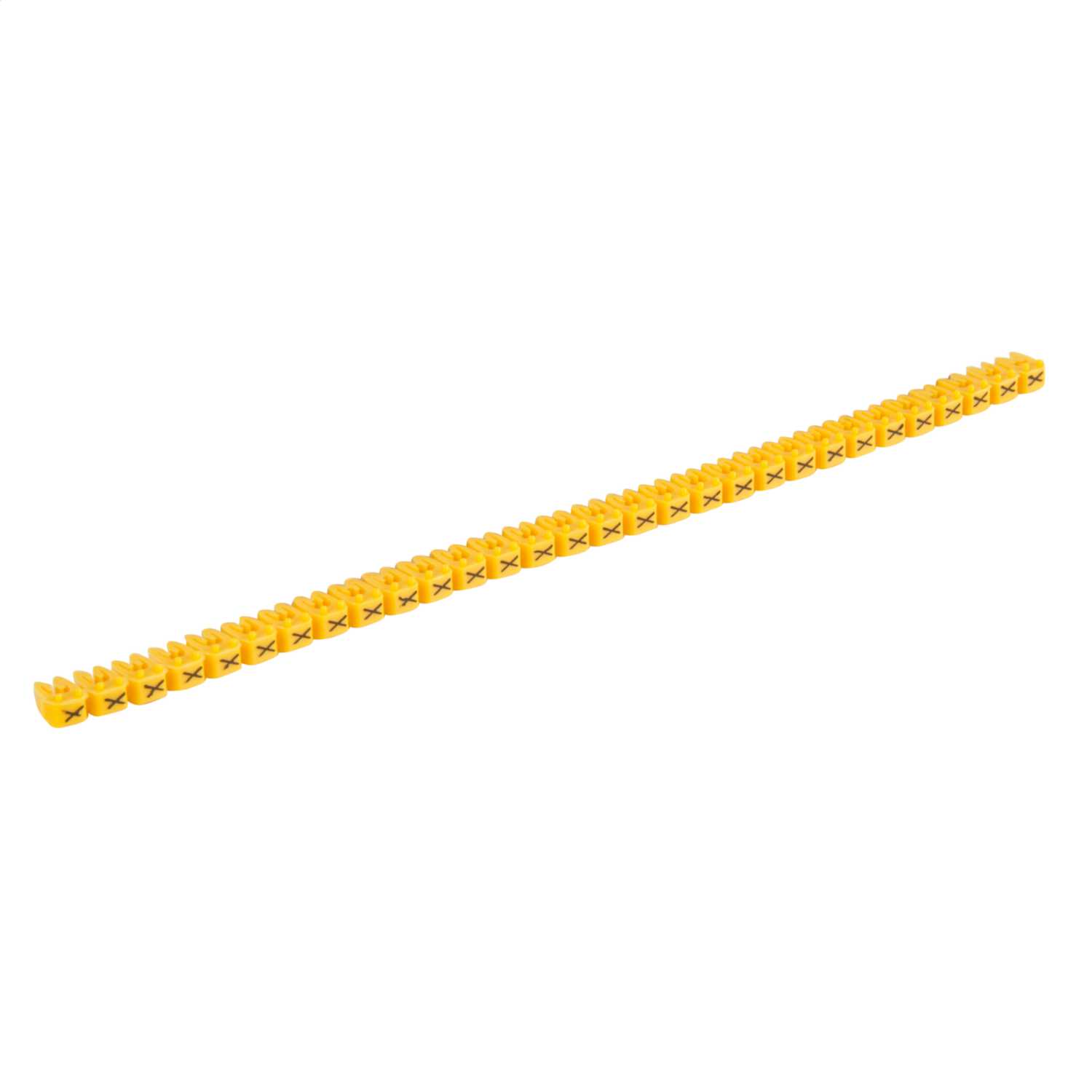 Legrand CAB 3® Cable Markers 0.5 to 1.5mm² Black on Yellow X (Pack of ...