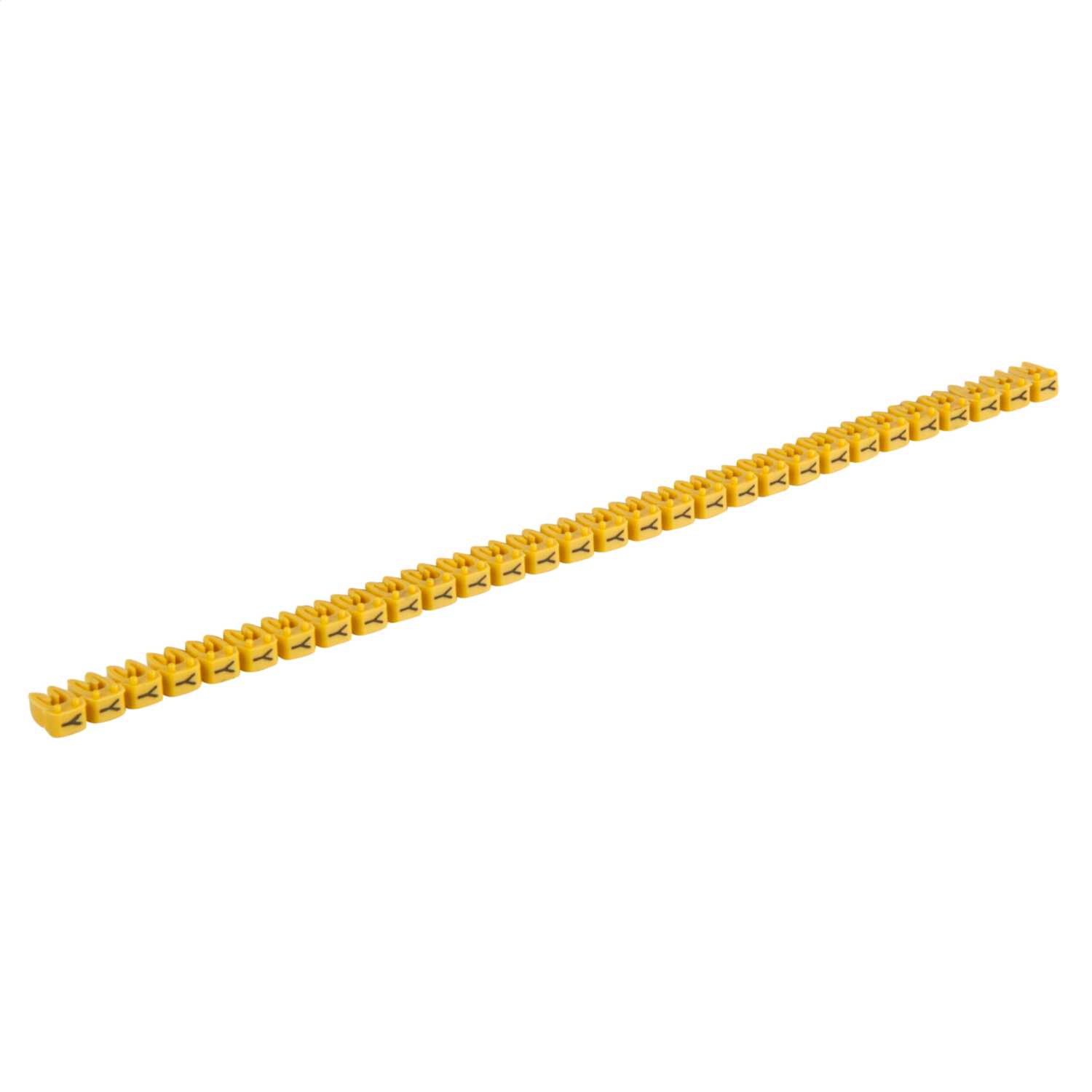 Legrand CAB 3® Cable Markers 0.5 to 1.5mm² Black on Yellow Y (Pack of ...