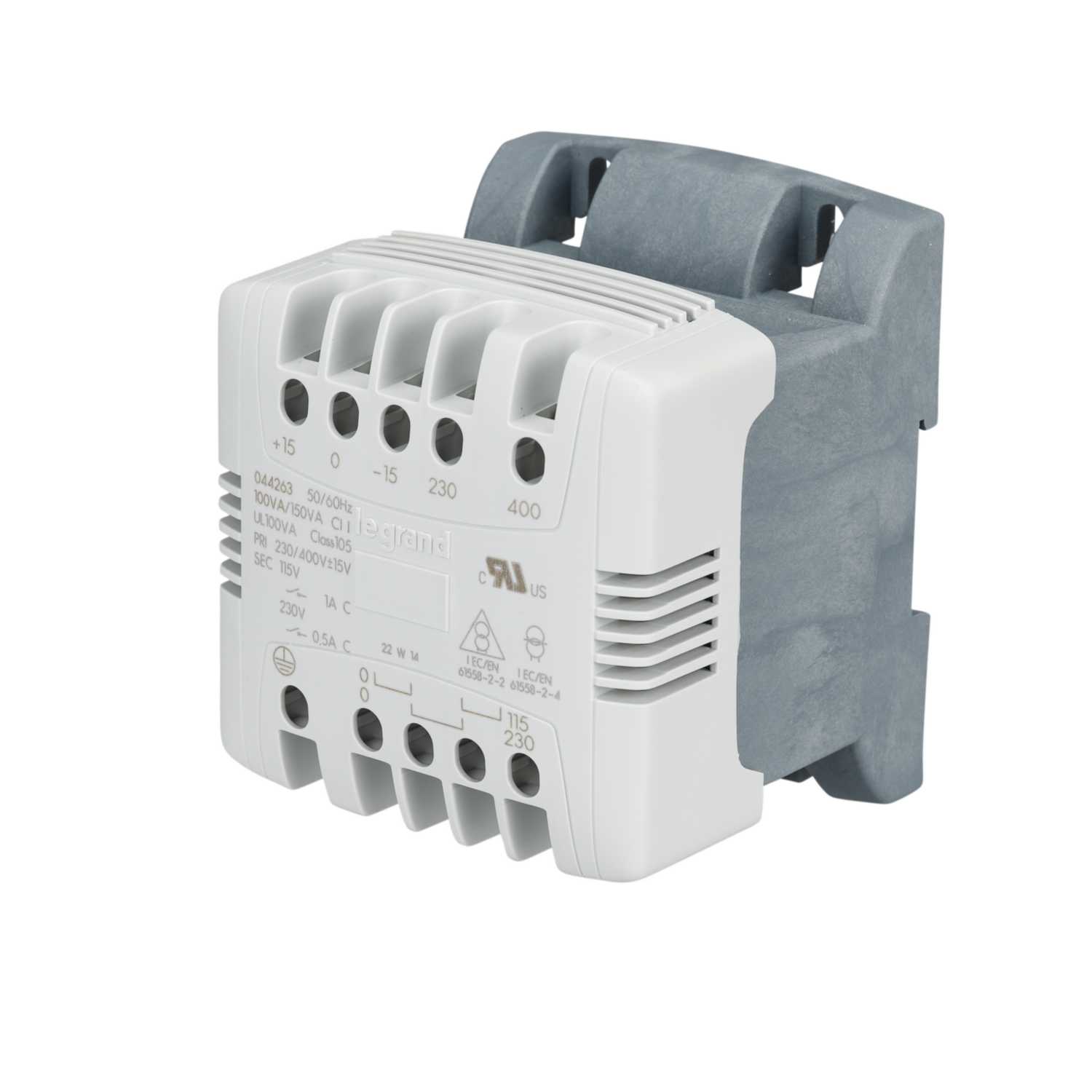 Legrand 230V / 415V to 110V / 230V 100VA Isolation Transformer (044263) | CEF