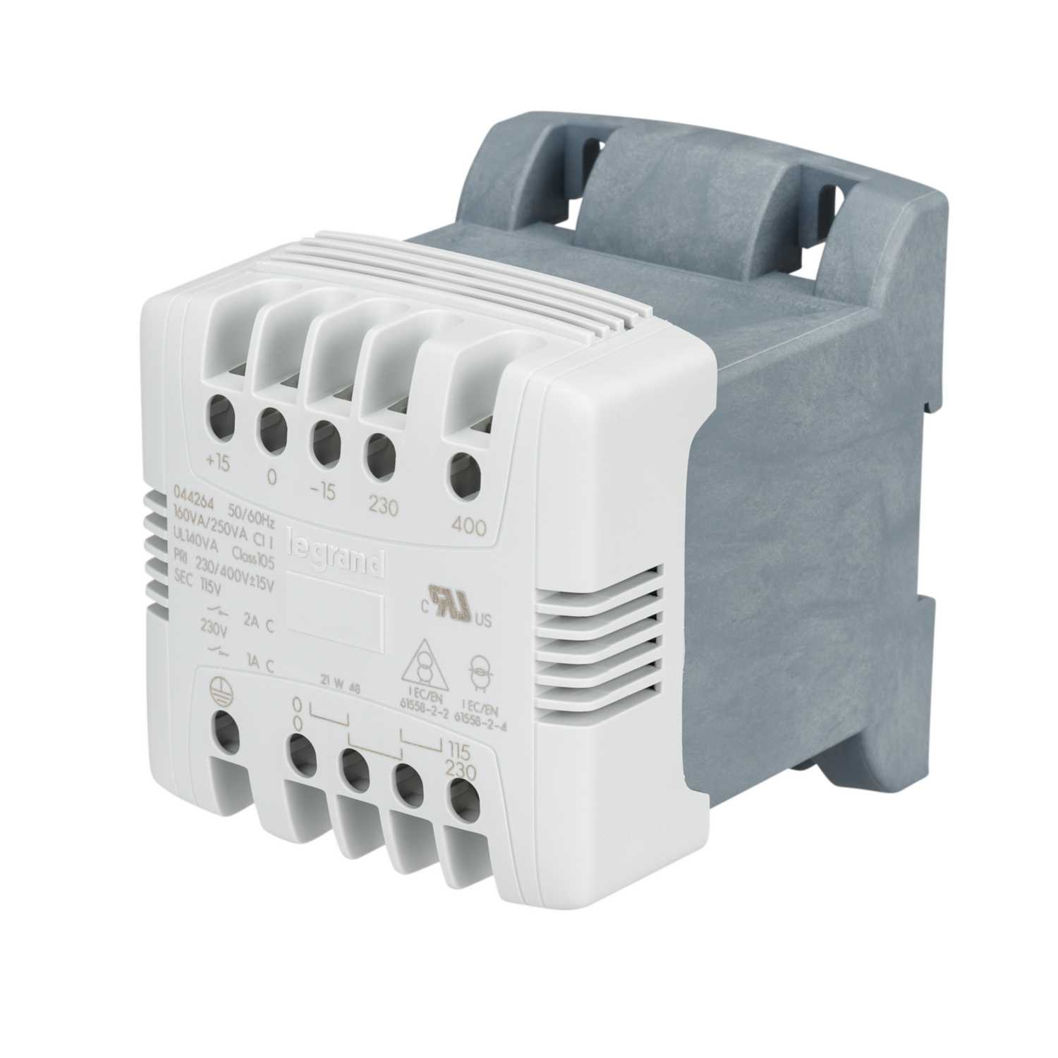 Legrand 230V / 400V to 115V / 230V 160VA Isolation Transformer (044264 ...