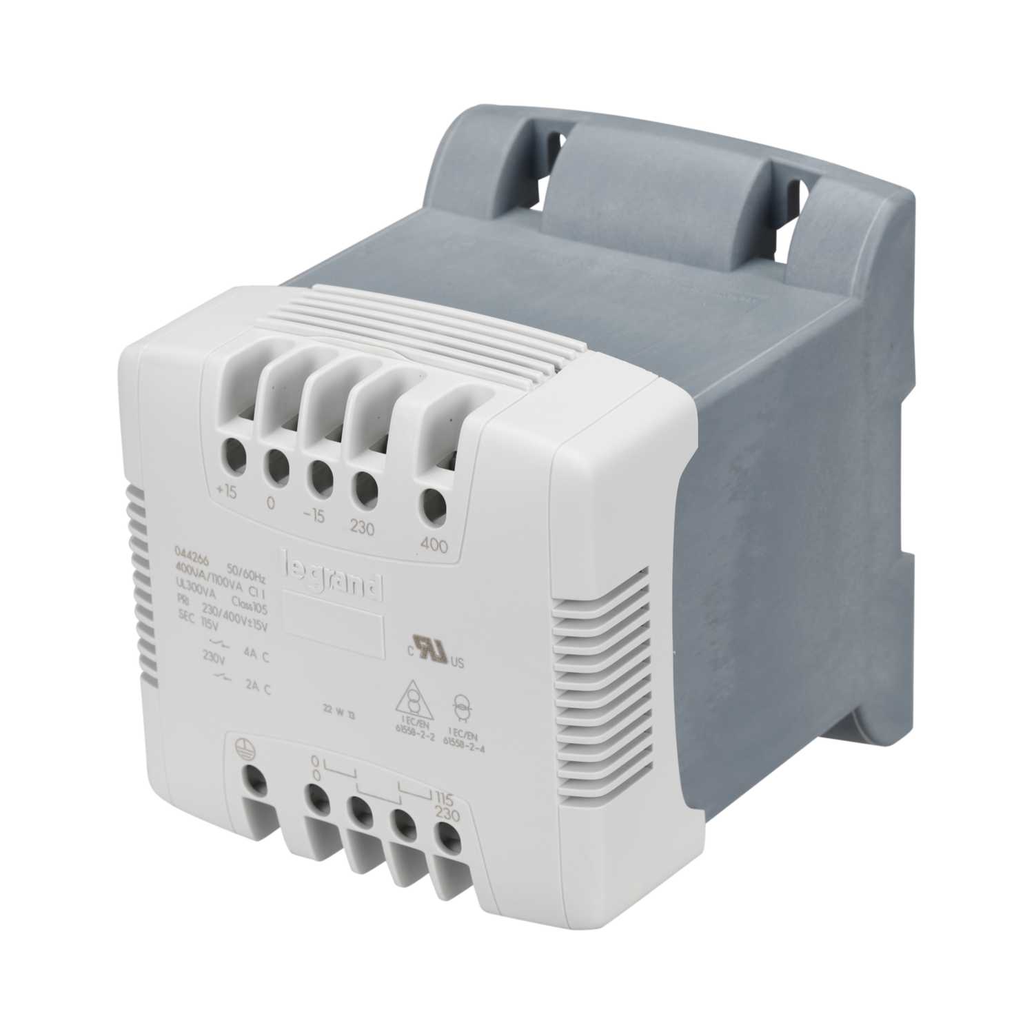 Legrand 230V / 415V to 110V / 230V 400VA Isolation Transformer (044266 ...