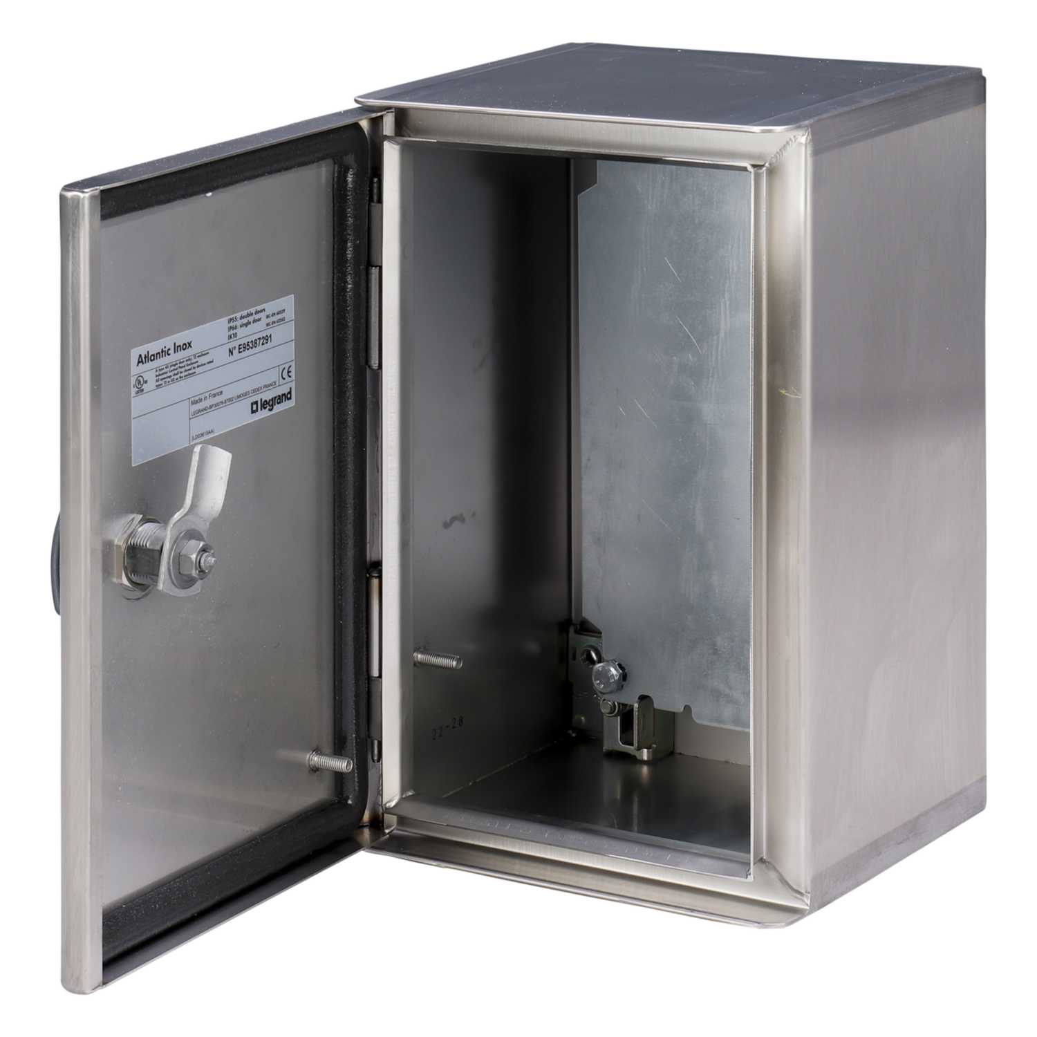 Legrand 300mm x 200mm x 160mm Stainless Steel Enclosure with Hinged ...