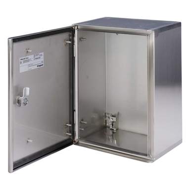 Legrand 400mm x 300mm x 200mm Stainless Steel Enclosure with Hinged ...