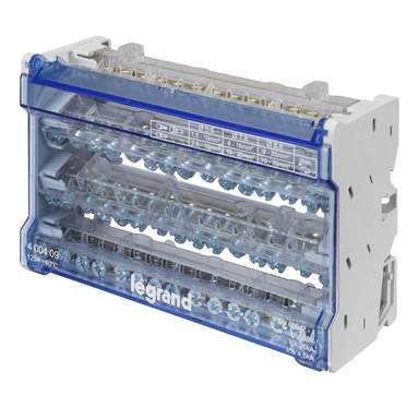 Legrand 125A 4 Pole 8 Module Distribution Block (400409) | CEF