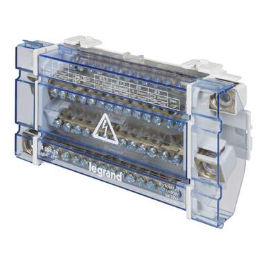 Legrand 160A 4 Pole 10 Module Distribution Block (400411) | CEF