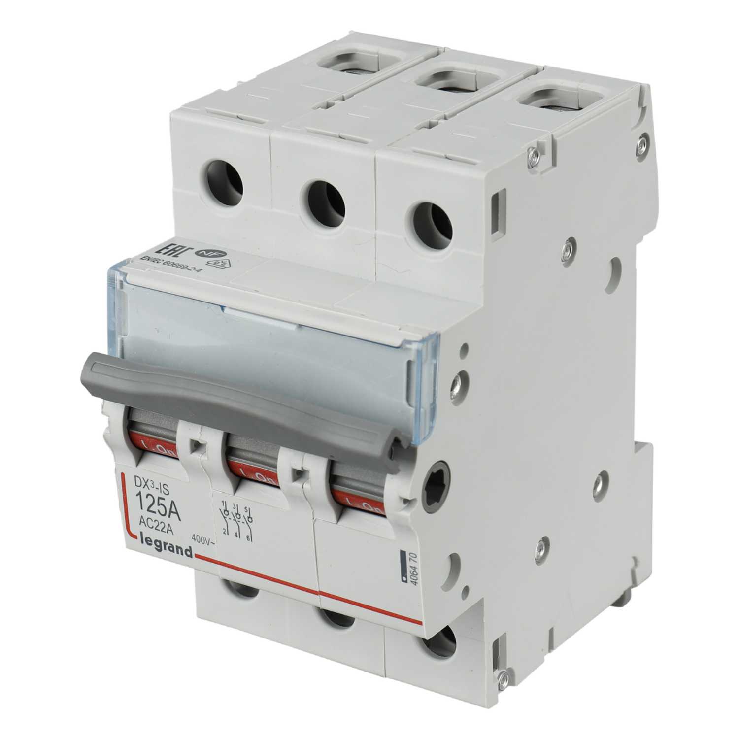 Legrand 125A 3 Pole Incoming Isolator (406470) | CEF