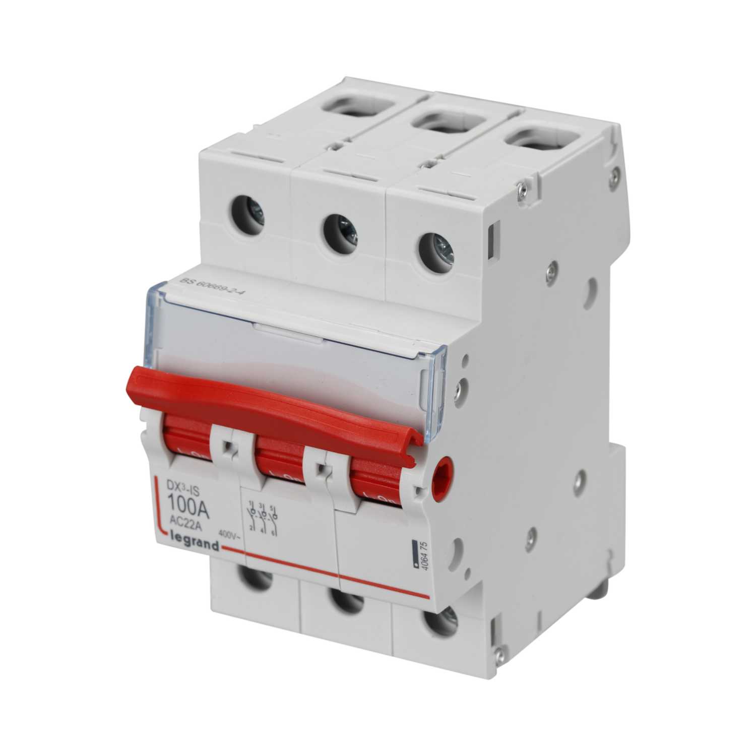 Legrand 100A 3 Pole Incoming Isolator (406475) | CEF
