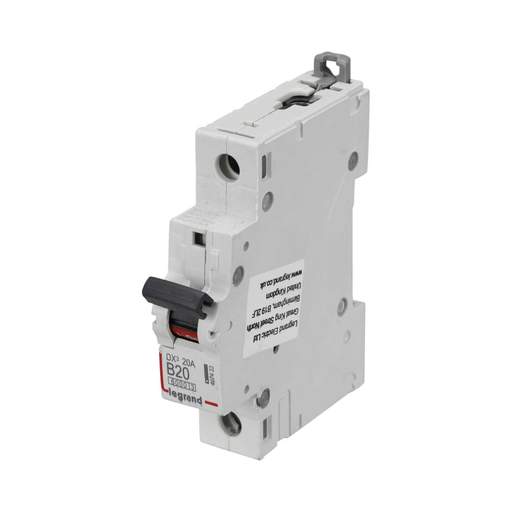 Legrand 20A Single Pole 6kA B Curve MCB (407433) | CEF