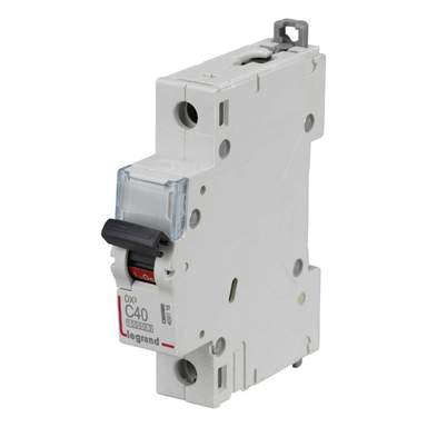Legrand 40A Single Pole 16kA C Curve MCB (409118) | CEF