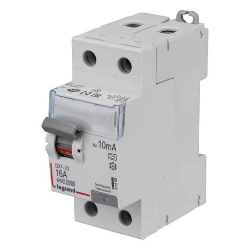 Legrand 16A 2 Pole 10mA Type A RCD (411550) | CEF