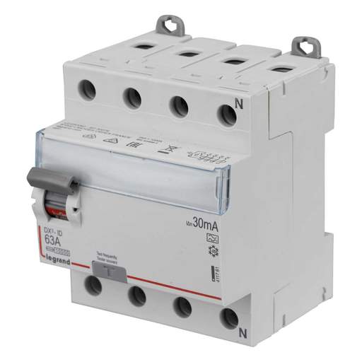 Legrand 63A 4 Pole 30mA Type A RCD (411761) | CEF