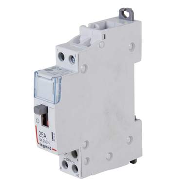 Legrand CX³ 25A 2 Pole Contactor 230V Coil and Handle 2 NO (412544) | CEF