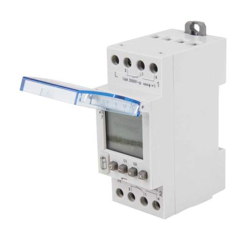 Legrand 16A Programmable Digital Time Switch DIN Rail Mounted (412641) | CEF