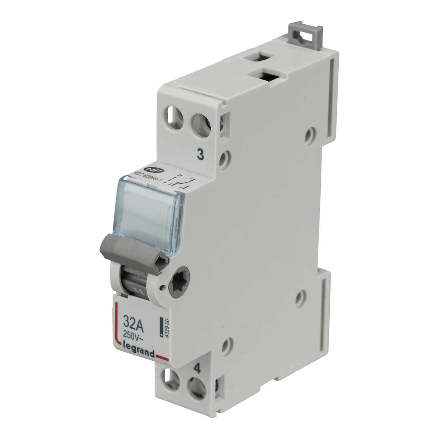 Legrand CX³ 32A 230V 2 Way Changeover Switch (412900) | CEF