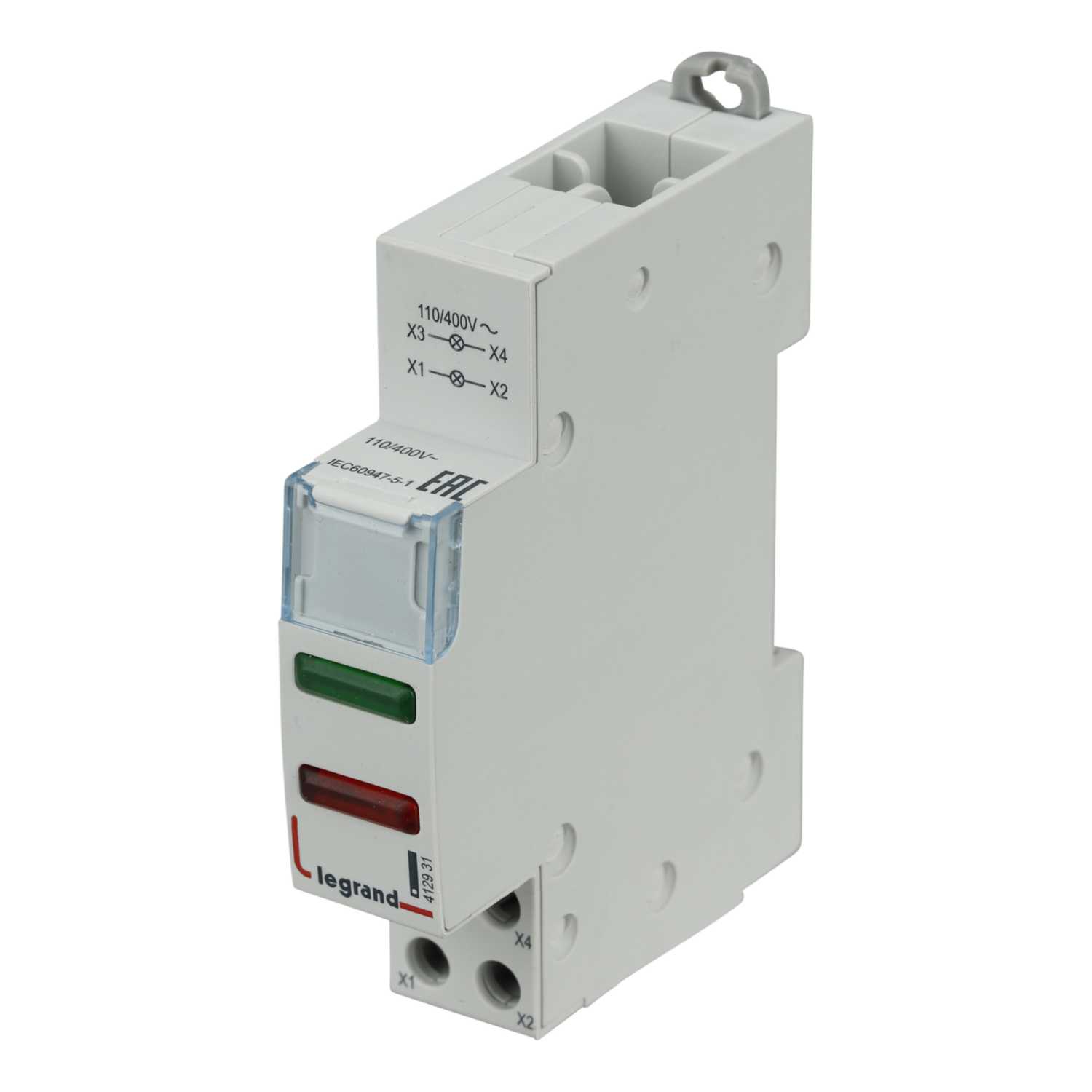 Legrand CX³ 110 - 415V AC Dual LED Indicator Green/Red (412931) | CEF