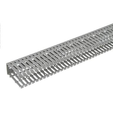 Legrand 40mm x 80mm Open Slotted Panel Trunking (2m Length) (636108) | CEF