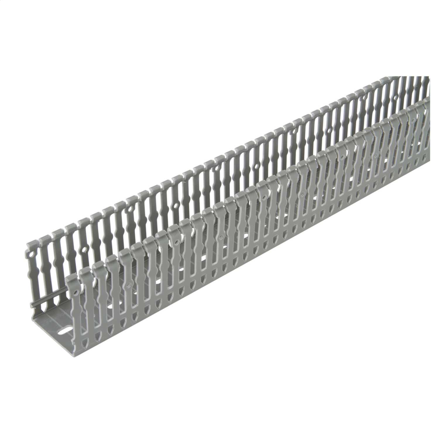 60mm x 80mm Open Slotted Panel Trunking (2m Length) ( 636113 ) | CEF