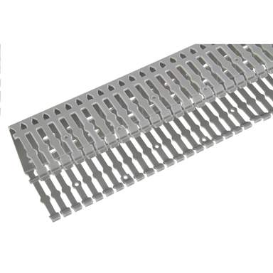Legrand 80mm x 80mm Open Slotted Panel Trunking (2m Length) (636117) | CEF