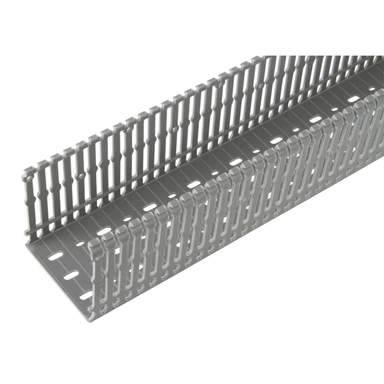 Legrand 100mm x 100mm Open Slotted Panel Trunking (2m Length) (636122 ...