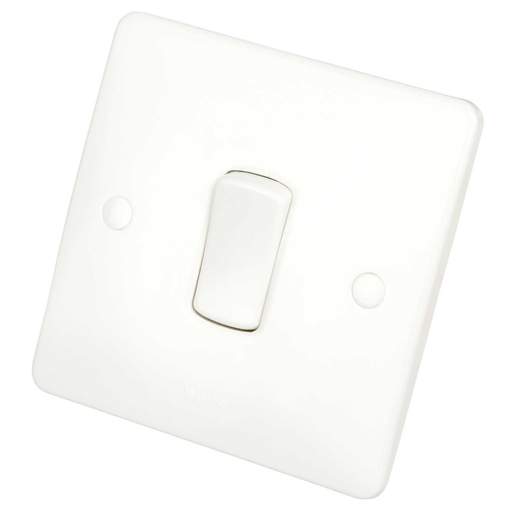 Legrand 10A 1 Gang Intermediate Switch White (730005) | CEF
