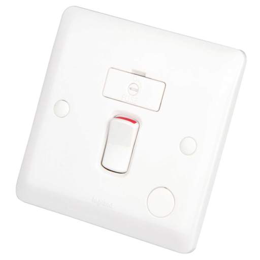 Legrand 13A DP Switched Fused Spur with Flex Outlet White (730036) | CEF